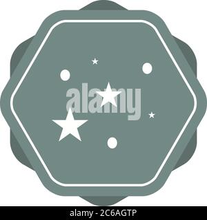 Unique Stars Vector Glyph Icon Stock Vector Image & Art - Alamy