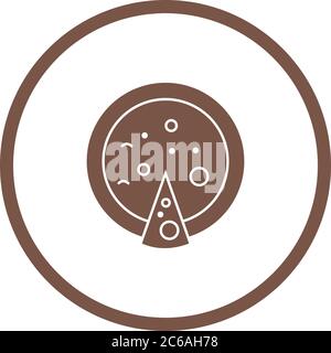 Unique Pizza Vector Glyph Icon Stock Vector Image & Art - Alamy