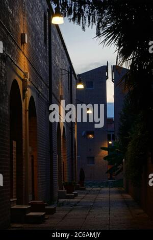 Venedig, Giudecca, Wohnbauten von Gino Valle, 1984 // Venice, Giudecca ...