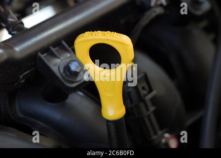 Rod oil level Stock Photo - Alamy