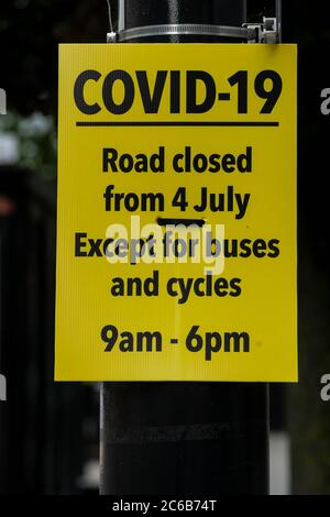 Road Closure Sign Stock Photo - Alamy