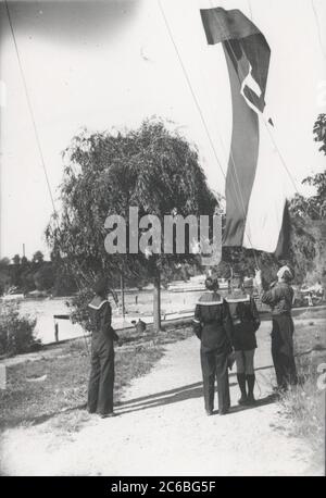 Life-saving exercises for the Navy Hitler Youth Heinrich Hoffmann ...