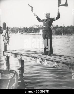 Life-saving exercises for the Navy Hitler Youth Heinrich Hoffmann ...