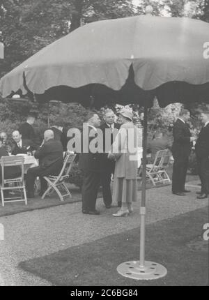 Garden party at Dr. Goebbels Heinrich Hoffmann Photographs 1934 Adolf ...