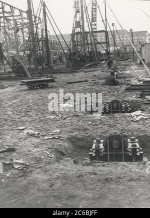 Construction project, perhaps, a stage Heinrich Hoffmann Photographs ...