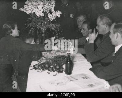 Rally - Goebbels speaks Heinrich Hoffmann Photographs 1934 Adolf Hitler ...