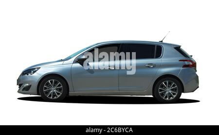 Passenger car side view Stock Photo - Alamy