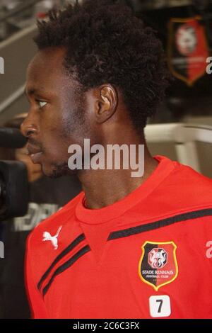 Jonathan Pitroipa during the Ligue 1, 2011 - 2012, Stade Rennais - FC ...