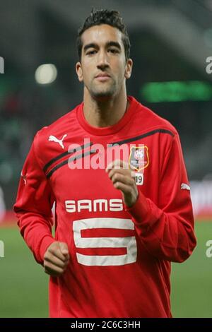 Youssouf HADJI during the Ligue 1 2011 - 2012 , Stade Rennais - FC ...