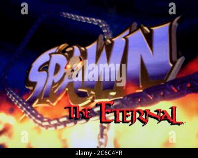 Spawn The Eternal - Sony Playstation 1 PS1 PSX - Editorial use only ...