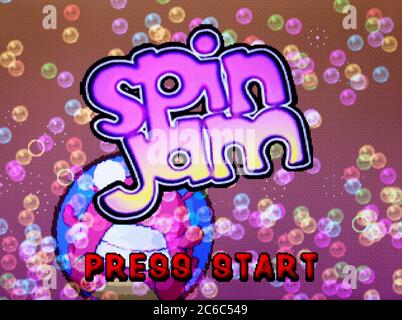 Spin Jam - Sony Playstation 1 PS1 PSX - Editorial use only Stock Photo ...
