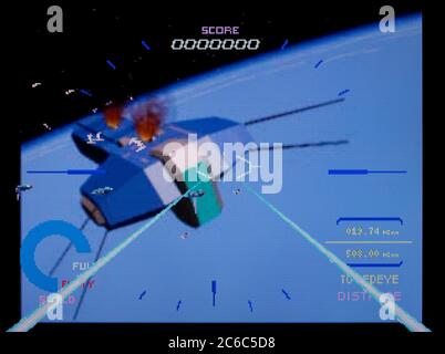 Starblade Alpha - Sony Playstation 1 PS1 PSX - Editorial use only Stock ...