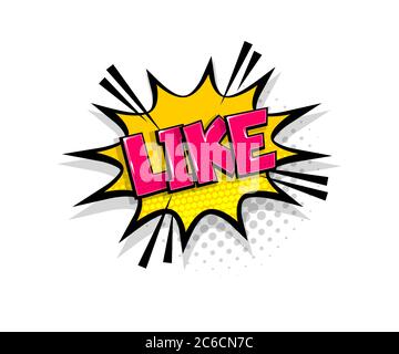 like comic word Stock Vector Image & Art - Alamy