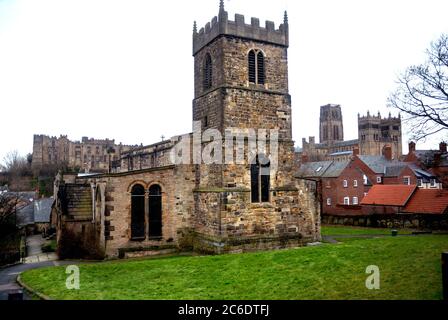 The church of St Margaret of Antioch at Crossgate, Durham Stock Photo ...