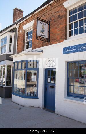 A specialist Peter Rabbit shop in Henley Street, Stratford upon Avon ...
