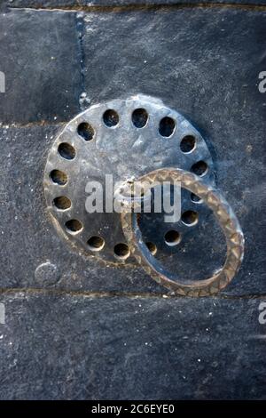 Old Handmade ottoman door knob made of metal Stock Photo - Alamy