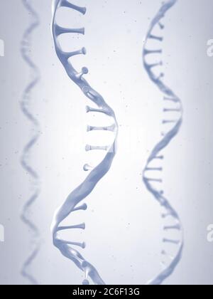 Single strand ribonucleic acid (RNA) molecules. RNA plays an important ...