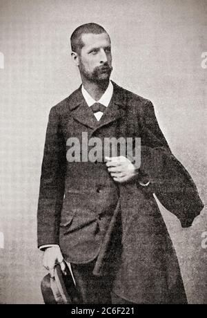 Portrait of the doctor Alexandre Emile Yersin ( 1863 - 1943 ...