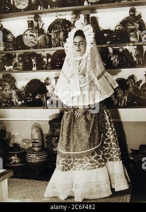 Frida Kahlo. Portrait of the Mexican artist, Frida Kahlo de Rivera ...