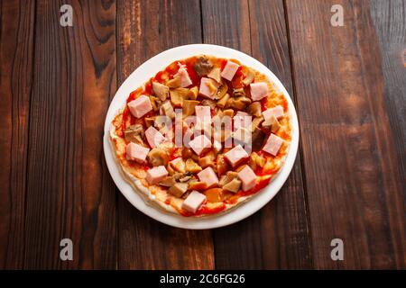 Instructions for making pizza. DIY Stock Photo - Alamy
