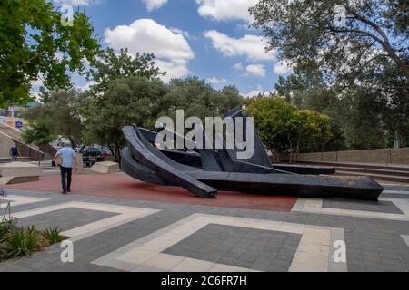 Denmark Square (Kikar Denya) in Beit HaKerem a neighborhood in ...