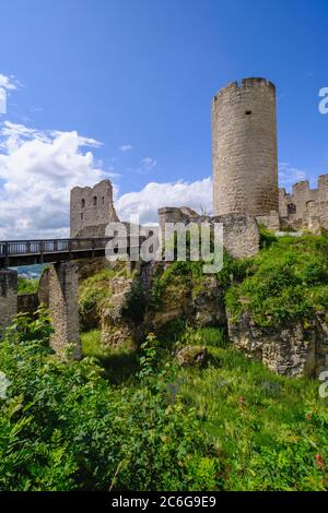 Castle Wolfstein near Neumarkt in der Oberpfalz, Germany Stock Photo ...