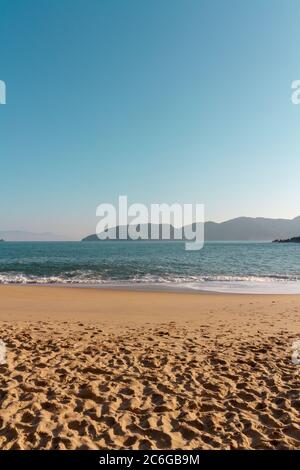 Tropical beach during Brazilian summer Stock Photo - Alamy