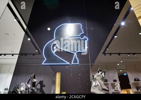 Karl Lagerfeld logo seen at a store Stock Photo - Alamy