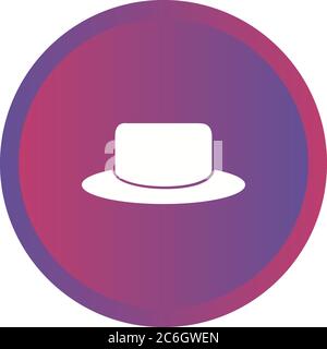 Unique Hat Vector Glyph Icon Stock Vector Image & Art - Alamy