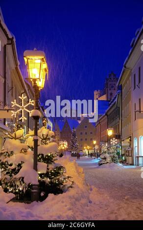 Market of Fuessen, Bavaria, Germany Stock Photo - Alamy
