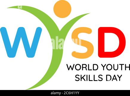 Logo Design for celebrating World Youth Skills Day in Vector ...