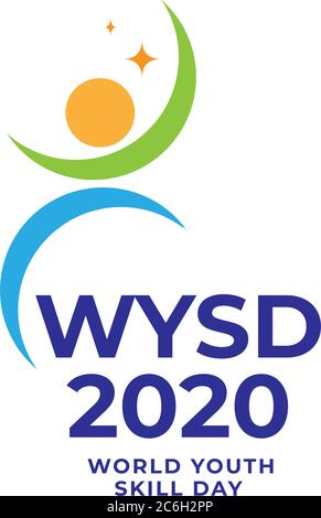 Logo Design for celebrating World Youth Skills Day in Vector ...