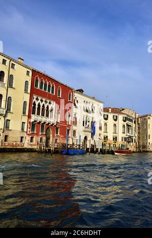 The Grand Canal is the largest and most famous canal in Venice. It is ...