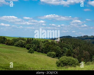 Thuringian Forest Mountains local recreation area Stock Photo - Alamy