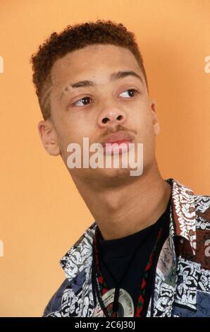 Redhead Kingpin, aka David Redhead Guppy, amerikanischer Rapper, in ...