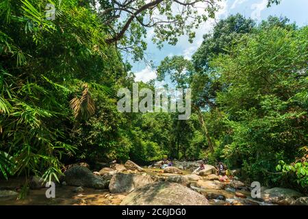 The Burmese Pool in Taping, Perak, Malaysia Stock Photo - Alamy