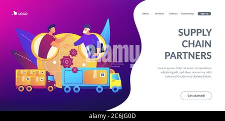 Collaborative logistics concept vector illustration Stock Vector Image & Art - Alamy