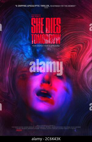 SHE DIES TOMORROW 2020 Neon film with Kate Lyn Sheil as Amy Stock Photo ...