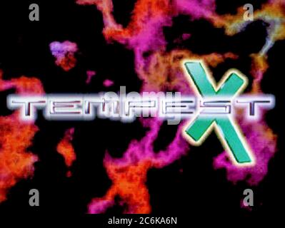 Tempest X - Sony Playstation 1 PS1 PSX - Editorial use only Stock Photo ...