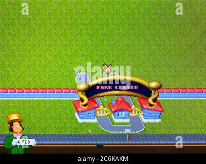Theme Park - Sony Playstation 1 PS1 PSX - Editorial use only Stock ...