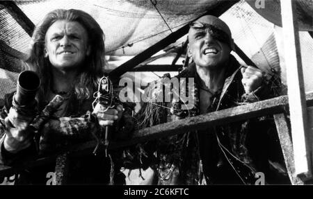 DENNIS HOPPER in WATERWORLD (1995), directed by KEVIN REYNOLDS. Credit ...