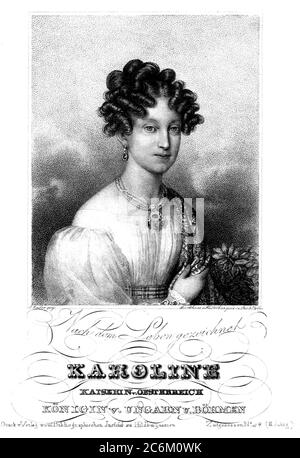 Karoline, Princess of Bavaria (1792-1873 Stock Photo - Alamy