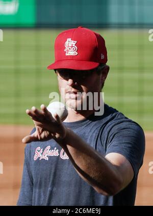 St. Louis Cardinals pitcher Tyler Webb delivers a pitch to the ...