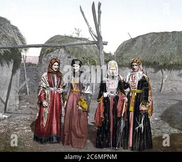 Russian types of Tartar, (i.e., Tatar), women of the Caucasu Stock ...