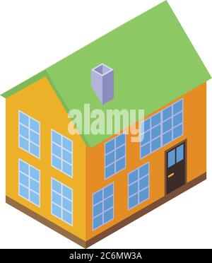 Building soundproofing icon. Cartoon of building soundproofing vector ...
