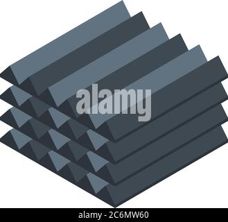 Soundproof panel icon, cartoon style Stock Vector Image & Art - Alamy