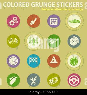 Grunge icon - Stopwatch Stock Vector Image & Art - Alamy