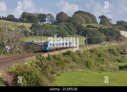 First CAF built Transpennine Express class 397 nova 2 train 397012 in ...
