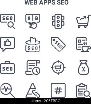 Anonymous icons set. Outline set of anonymous vector icons neon color ...