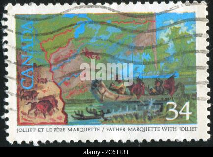 Jacques Marquette, Map of Mississippi River, 1673 Stock Photo - Alamy